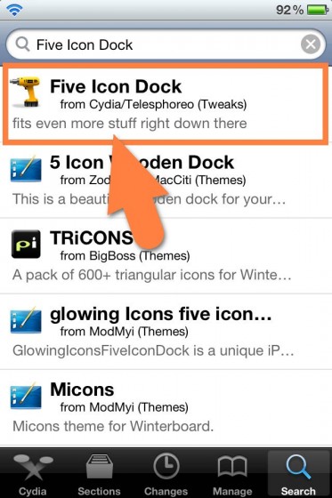 Five Icon Dock – ホーム画面のドックにおけるアイコン数を5個に [JBApp] | Tools 4 Hack