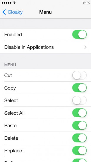 Cloaky – ステータスバー、コントロールセンター、メニューなどを整理＆カスタム！ [JBApp] | Tools 4 Hack