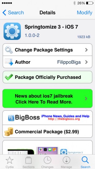 Springtomize 3 – iOSを「まるごと」カスタマイズ!! これだけあれば…!! [JBApp] | Tools 4 Hack
