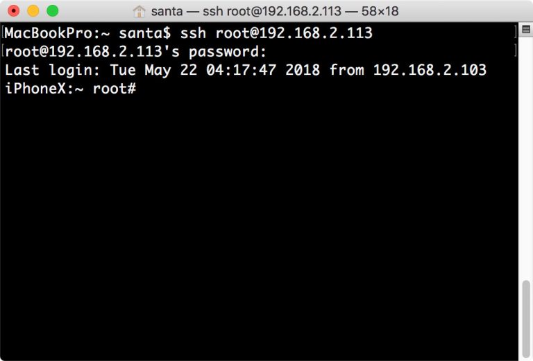 [iOS] デバイスへSSH接続する方法！「ターミナル操作」＆「ファイル操作」 | Tools 4 Hack