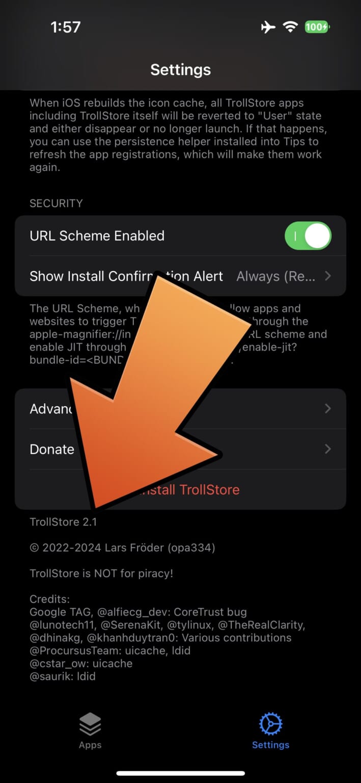 署名不要でIPAファイルをインストール「TrollStore 2.1」へアップデート、TrollStore Liteとの連携オプションを追加 ...