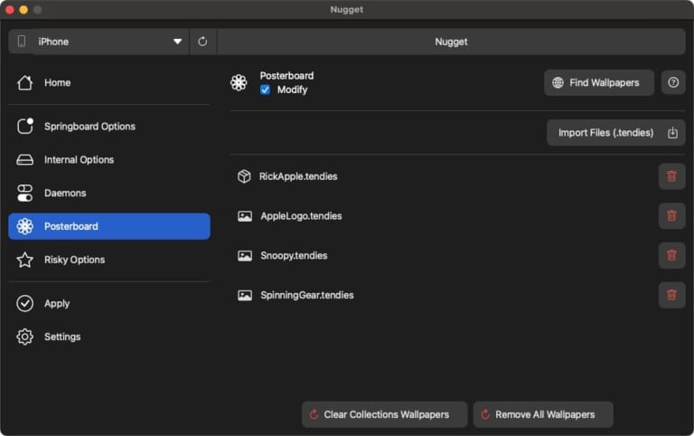 カスタマイズツール「Nugget 5.0.1」へアップデート、iOS 18.4などでも利用可能なアニメーション壁紙機能を追加 | Tools 4 Hack